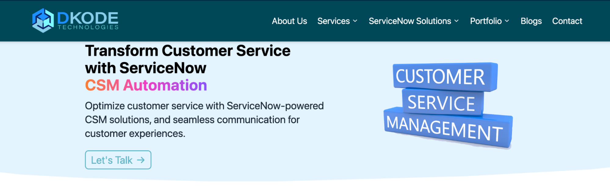 ServiceNow CSM vs ITSM: Key Differences, Use Cases & Benefits - DKODE Technologies